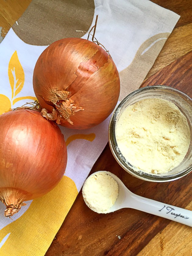 How to make Onion Powder–DIY Onion Powder | Lazy Girl Dinners